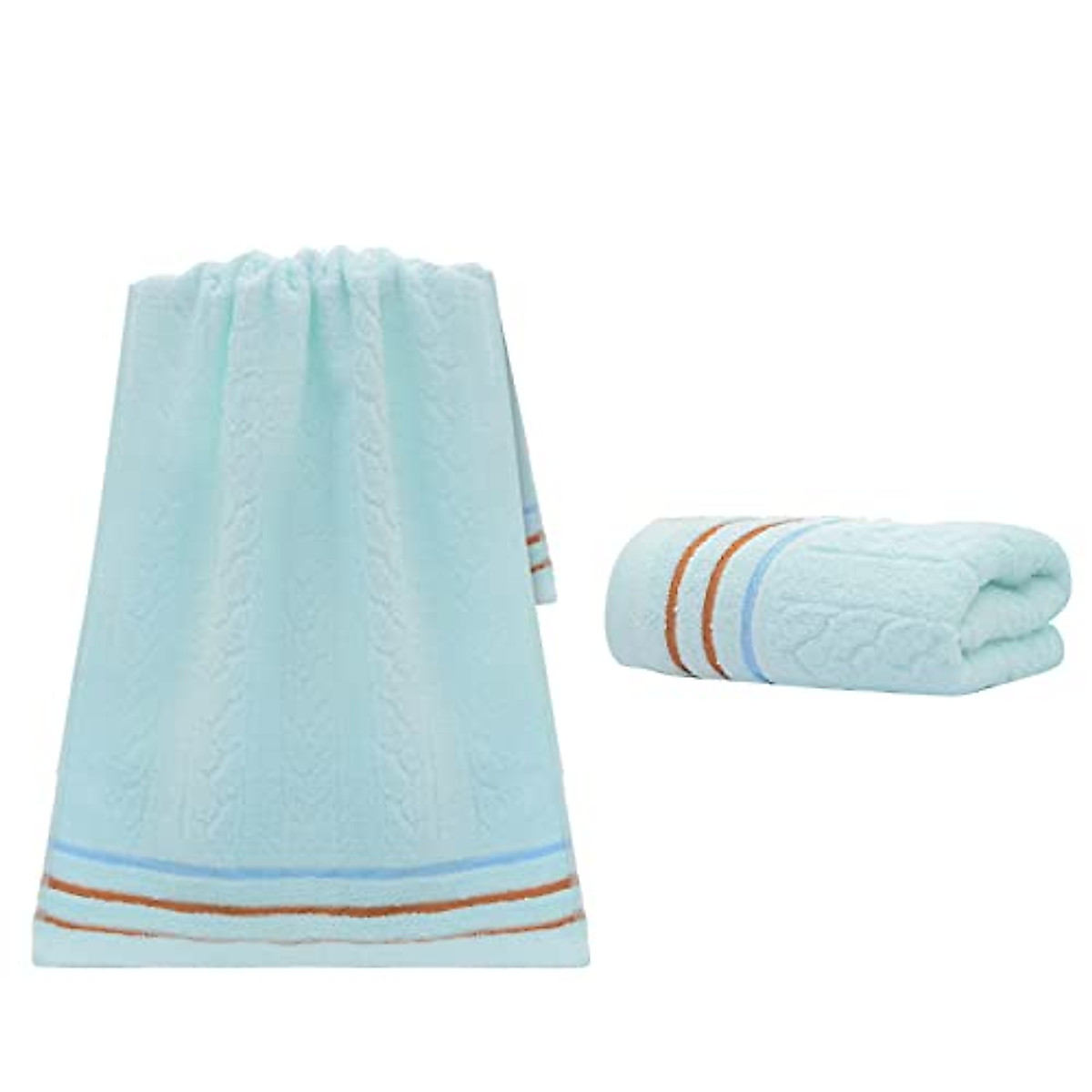 Dark Gray Hand Towels for Bathroom Towel Absorbent Clean and Easy to Clean Cotton Absorbent Soft Suitable for Kitchen Bathroom Living Room Bathroom Set Gray (A, One Size)