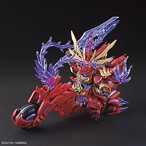 Bandai Lu Bu Sinanju & Hare: SD Sangoku Soketsuden x SD (57610), Purple, red, Gold, one-Size (BAS5057610)