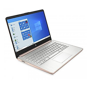 HP - 14-fq0060nr 14 Laptop, AMD 3020e, 4 GB RAM, 64 GB eMMC Storage, 14-inch HD Touchscreen, Windows 10 Home in S Mode, Long Battery Life, Microsoft 365, (14-fq0060nr, 2020) Pale Rose Gold