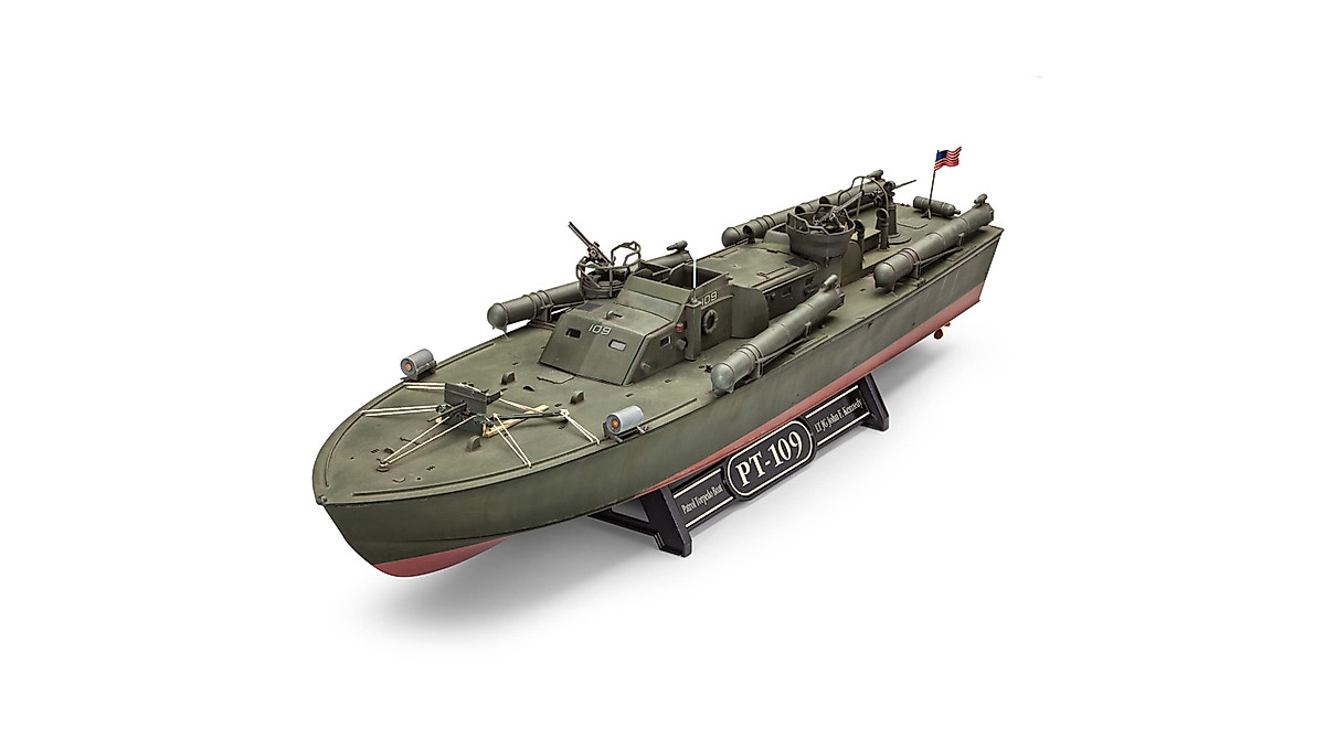 Revell PT-109 Patrol Torpedo Boat Model Kit 1:72