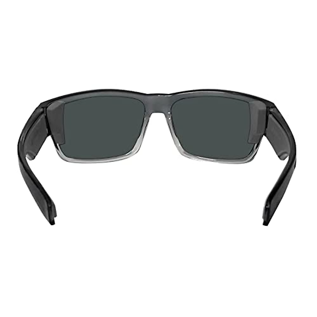 BOMBER Mens Safety Sunglasses, 2 Tone Crystal Frame with Green Mirrored Lens, z87 Compliant, UV Protection, Oversize Lens with Non Slip Foam Lining TR104GM