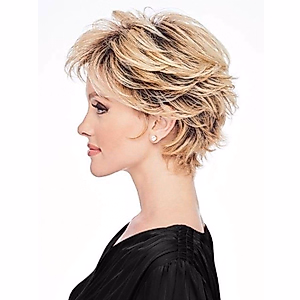 Bundle - 3 Items: Flirty Flip Wig by Hairdo, Christy's Wigs Q & A Booklet & Wide Tooth Comb - Color: SS1488