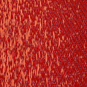 Lush Ambience Murat Outdoor Rug for Patios, Backyards, Decks, Porches, Picnic, Rv, Camping | Premium Plastic Straw Rug - Waterproof, Reversible, Fade Resistant (4'X6'-Orange) Roll