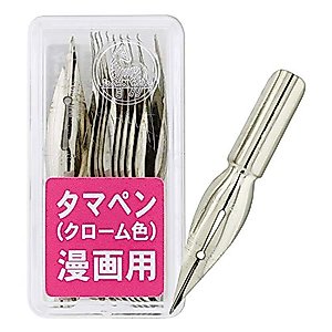 ZEBRA Comic Pen Nib, Tama Pen Model, Pack of 10 (PT-6B-C-K)