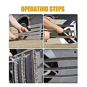 RV Flying Insect Bug Screen for Camper Vents Protects RV Furnaces from Insects Stainless Steel Mesh with Installation Tool 20" x 1-1/2" & 2.8''x1.3'' & 8.5" x 6" x 1.3" RV Water Heater Screens