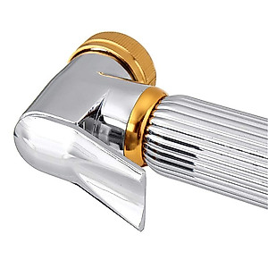 ZGJHFF Zinc Alloy Handheld Ruled Bathroom Bidet Portable Pressurized Toilet Bidet Spray Shower Head Water Sprayer Cloth Diaper Sprayer