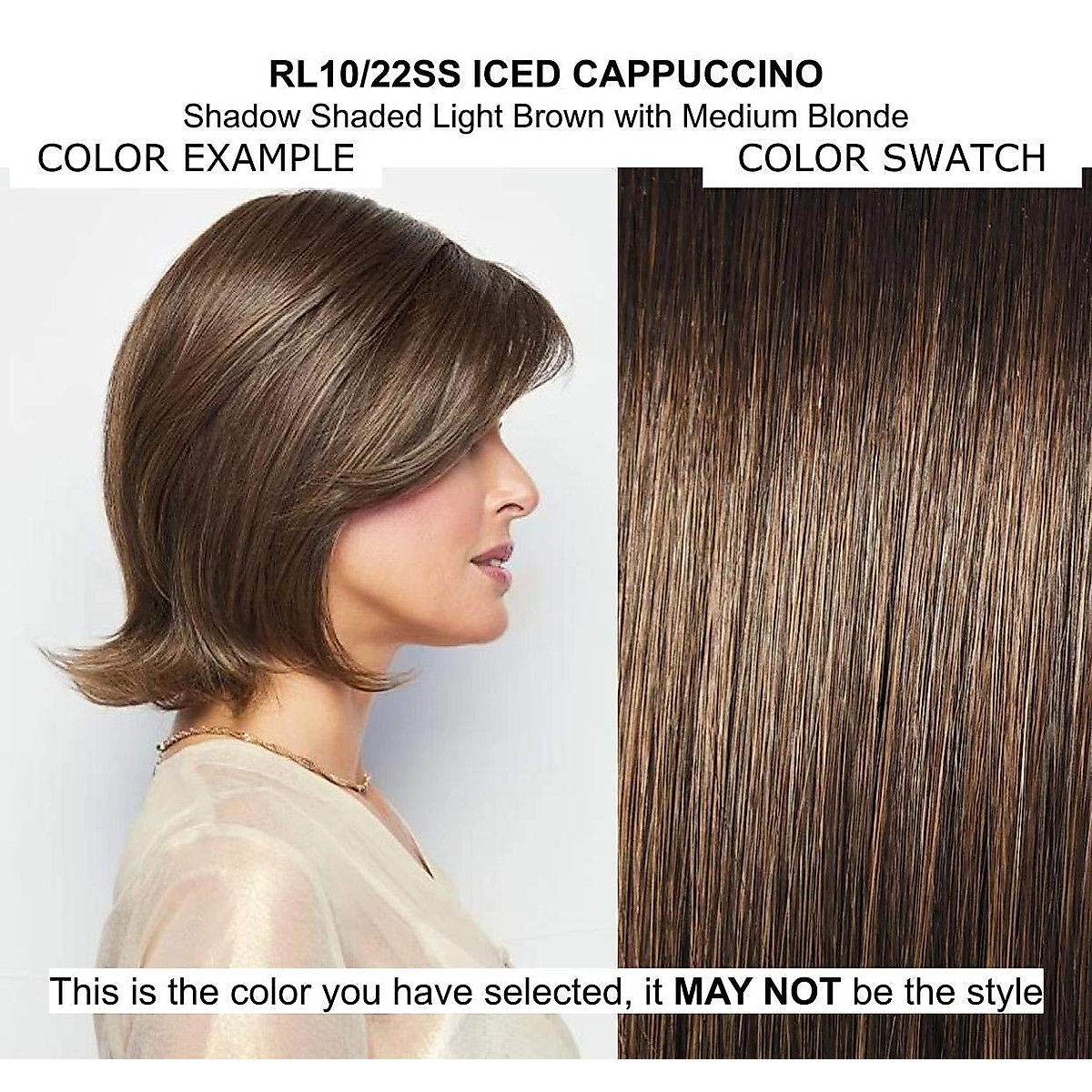 Bundle - 5 Items: In Charge Wig by Raquel Welch, Christy's Wigs Q & A Booklet, 2oz Travel Size Wig Shampoo, Wig Cap & Wide Tooth Comb - Color: SS8_12