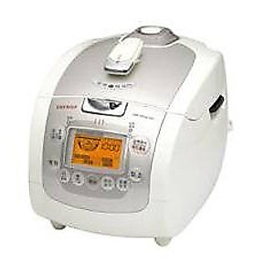 Cuckoo IH Electric Pressure Rice Cooker CRP-HF0610F (6 cups) - Ivory/Silver