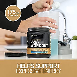 Optimum Nutrition Gold Standard Pre Workout with Creatine, Beta-Alanine, and Caffeine for Energy, Flavor: Green Apple, 30 Servings (Packaging May Vary), Powder