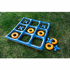 Poolmaster Tic Tac Toe Game Orange/Blue (Reversible)