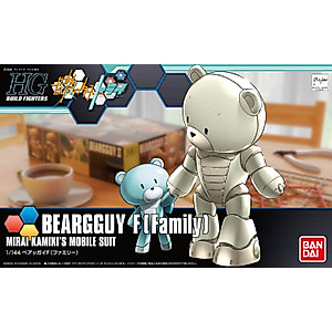 Bandai Hobby HGBF Beargguy III Kai "Build Fighters Try" Action Figure