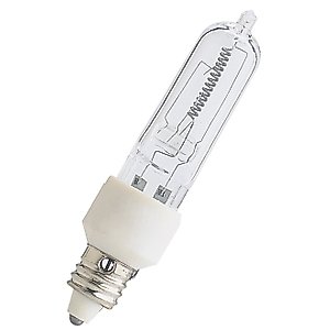 Feit Electric BPQ100/CL/MC Light Bulb, Mini Candelabra - Halogen, Clear 120v/100w