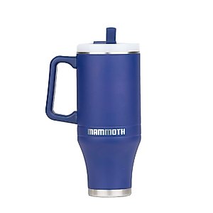 Mammoth Ascent Dark Blue 40 oz Tumbler with Handle