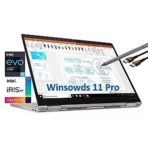 Lenovo ThinkPad X1 Titanium Yoga, 13.5" 2K QHD IPS 100% sRGB Touchscreen Narrow Bezel Intel® Core i5-1130G7 Win11 Pro Fingerprint Reader, W Digital Pen and HDMI (16GB RAM | 1TB PCIe SSD)