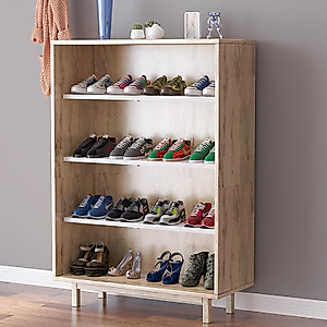 jkxoo Expandable Tension Shelf, Heavy-Duty Metal Cabinet Closet Shelves Organizer, Adjustable Shelves, Closet Shelving System Wall Mounted for Cabinet Wardrobe Cupboard Kitchen Bathroom