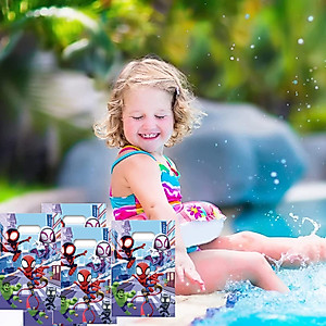 30Pcs Spidey and His Amazing Friends Party Gift Bags,Spidey Gooddie Bags Party Supplies Birthday Decoration Gift Bags Spidey Birthday Party Decorations