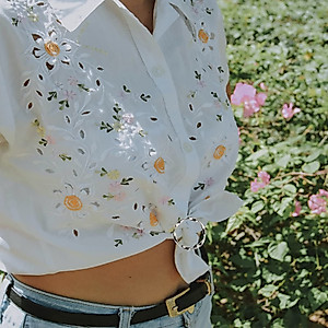 5 PCS Scarf Clips and Ring T Shirt Clip for Women Fashion Metal Circle Buckle for Clothes Hat Belt Decor