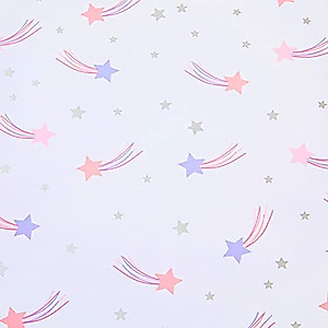 Sparkle and Bash Pink Wrapping Paper Roll (30 Inches x 16 Feet, 3 Rolls)