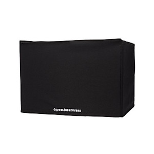 DigitalDeckCovers Printer Dust Cover Compatible with Epson Workforce WF-2650 / WF-2660 / WF-2750 / WF-2760 / WF-2860 Printer Protector [Antistatic, Water Resistant, Heavy Duty Fabric, Black]