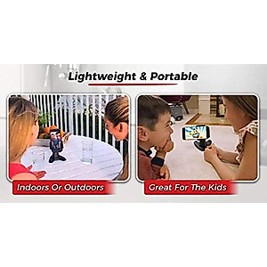 Desk Call by Cup Call Desktop Phone Mount - View Your Cell Phone at Any Angle - Fully Adjustable Phone Stand Great for Video Chatting - Tilts & Rotates for Easy Viewing - Easy Phone Charging Access