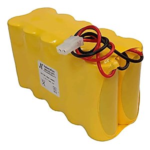 BatteryGuy 12V 7000mAh Nickel Cadmium Battery - BGN7000-10EWP-A800EC (Rechargeable)