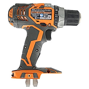 Ridgid Fuego R86008 18V Lithium Ion 1650 RPM Cordless Compact 2 Speed Drill / Driver with LED Grip Light and Keyless Chuck (Battery Not Included, Power Tool Only)