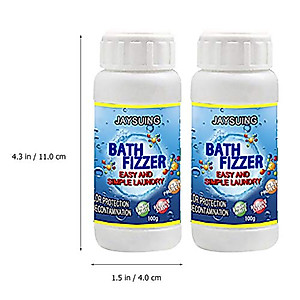 Laundress Stain Solution 2 Bottles of Powder Soap Laundry Powder Clothes Washing Fresh Scent Powder for Home Powder Laundry