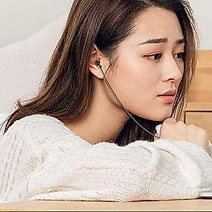 Opla3ofx Type-C Wired Earbuds in Ear Headphones with Built-in Mic & Volume Control, Earbuds Wired Stereo Universal Earphones in-Ear Headphones Bass Earbuds Pink