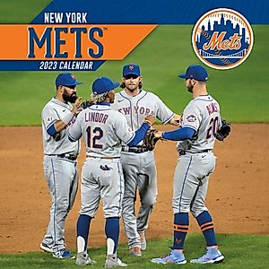 New York Mets 2023 12x12 Team Wall Calendar