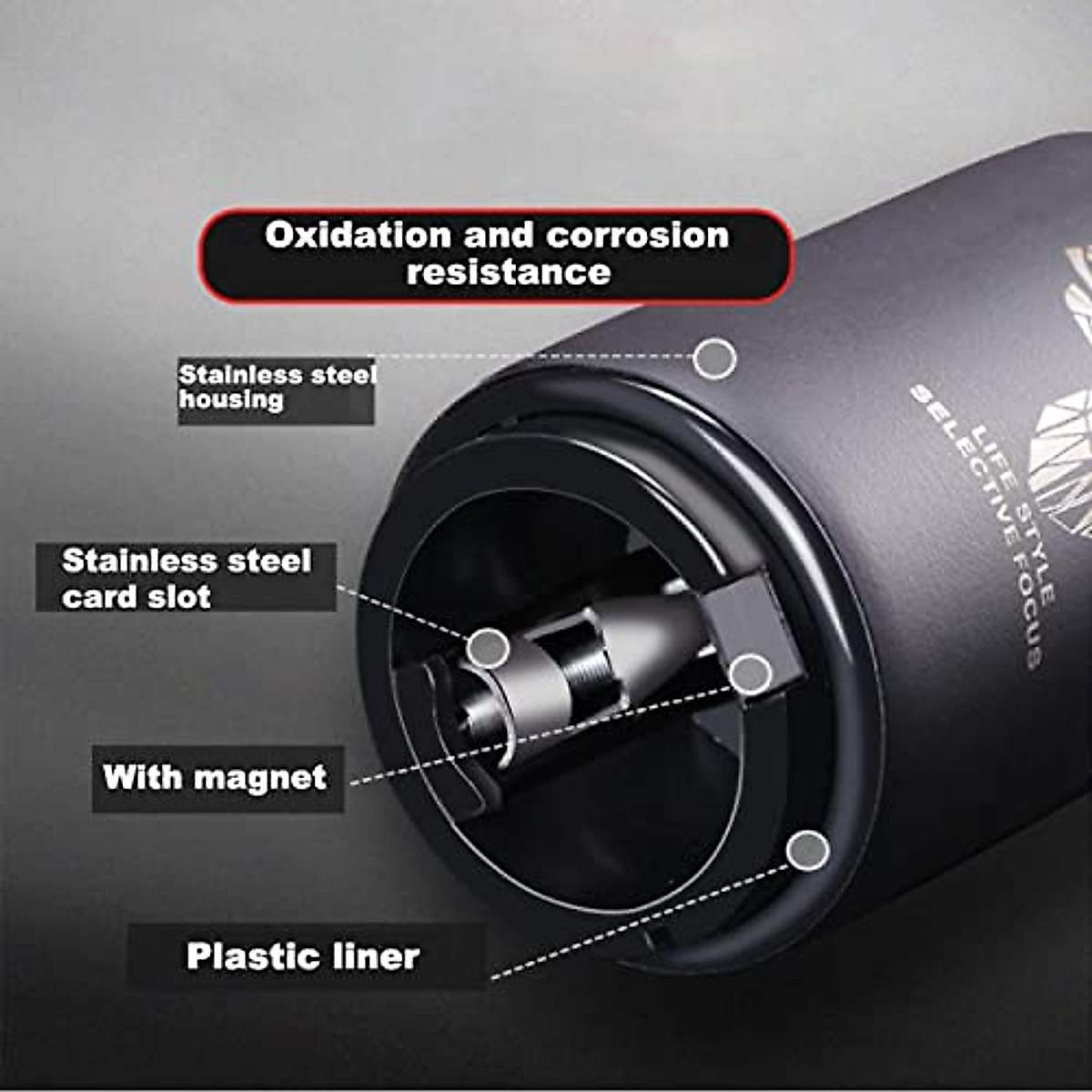 YUDANSI Push Down Bottle Opener, Automatic Beer Bottle Openers, Stainless Steel Instant-no-Cap Mover, Funny Kitchen Gadgets, Beer Accessories, Easter Gifts for Him, Magnetic Corkscrew