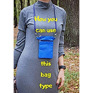 Small Neck Purse Bag Cell Phone, Mini Travel Neck Pouch Wallet, Sleeve Cellphone Case