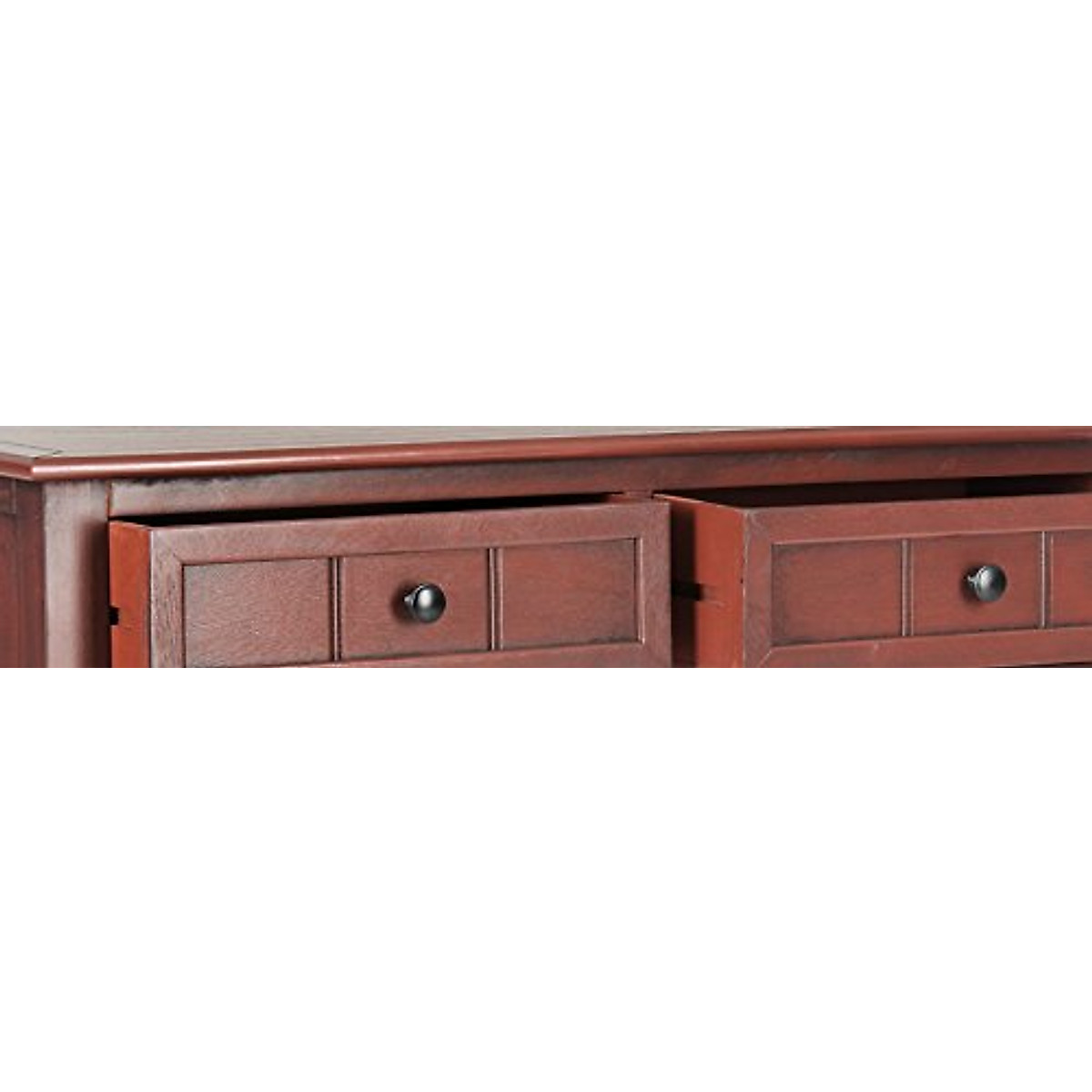 Safavieh American Homes Collection Samantha Red 2-Drawer Console Table