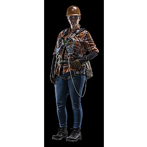 MSA 468096 Staz-On Replacement 4 Point Suspension -Size: Large, Skullgard Helmet Accessory, Cap/Hat-Style Hard Hat Suspension, Adjustable Component, Replaceable & Durable Gear