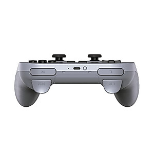 8BitDo Pro 2 Bluetooth Controller for Switch, PC, Android, Steam Deck, Gaming Controller for iPhone, iPad, macOS and Apple TV (Gray Edition)