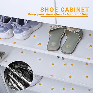 INNOLITES 9 Pcs Refrigerator Liners, 17.7"x11.8" Washable Non-Slip EVA Fridge Liner, Refrigerator Shelf Liners-BPA Free, for Fridge Glass Shelf Cabinet Drawer Mats (Orange)