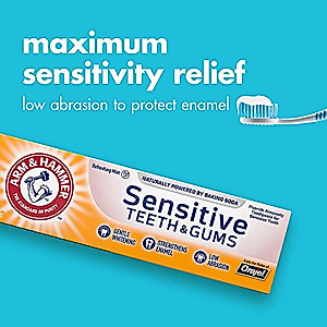 ARM & HAMMER Sensitive Teeth & Gums Toothpaste 4.5 oz (Pack of 10)
