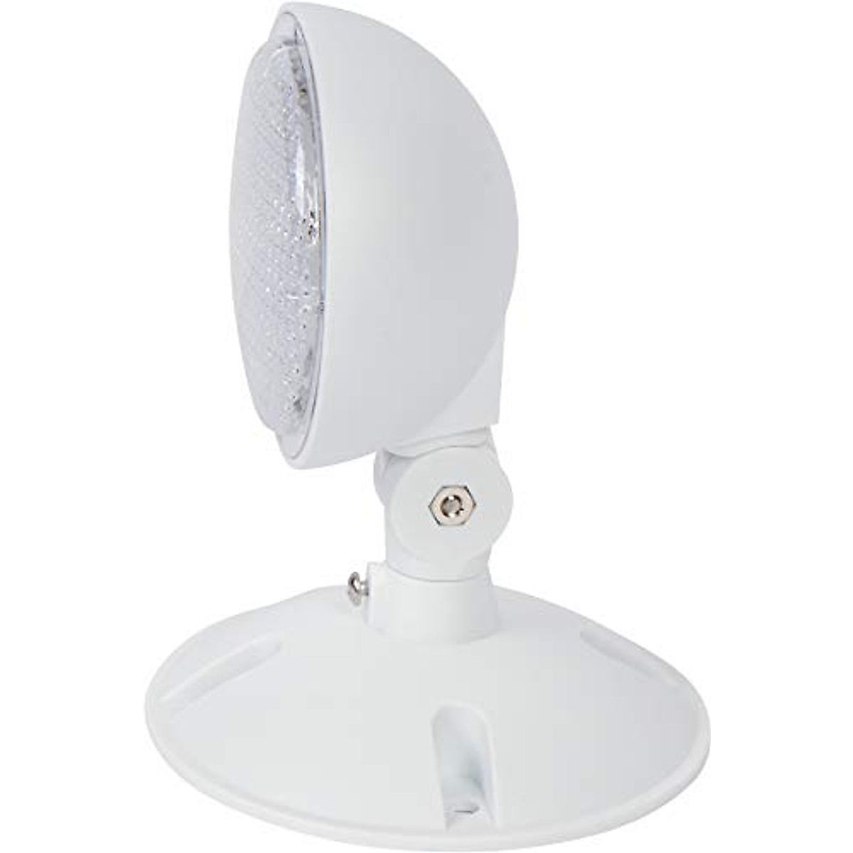 Morris Products Remote Emergency Light Head – Single Head LED Lamp, Weatherproof Emergency Exit Lighting – 3.6 Volts, 1.7 Watts, White, (73126)