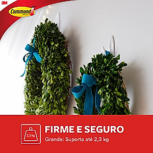 Command 17083 Designer Large Plastic Hook, 1 Hook 2 Strips