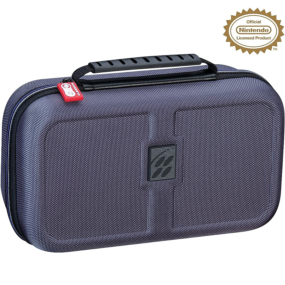 Officially Licensed Nintendo Super Nintendo Classic Entertainment System Carrying Case – Protective Deluxe Travel System Case – Grey Ballistic Nylon Exterior