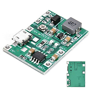 5Pcs 2A USB 18650 Lithium Li-ion Battery Charger Module Boost 3.7V to 5V 9V 12V