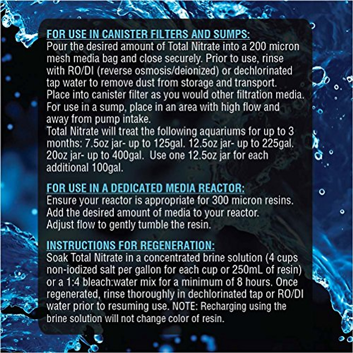 Cobalt Aquatics Total Nitrate, 20 oz.