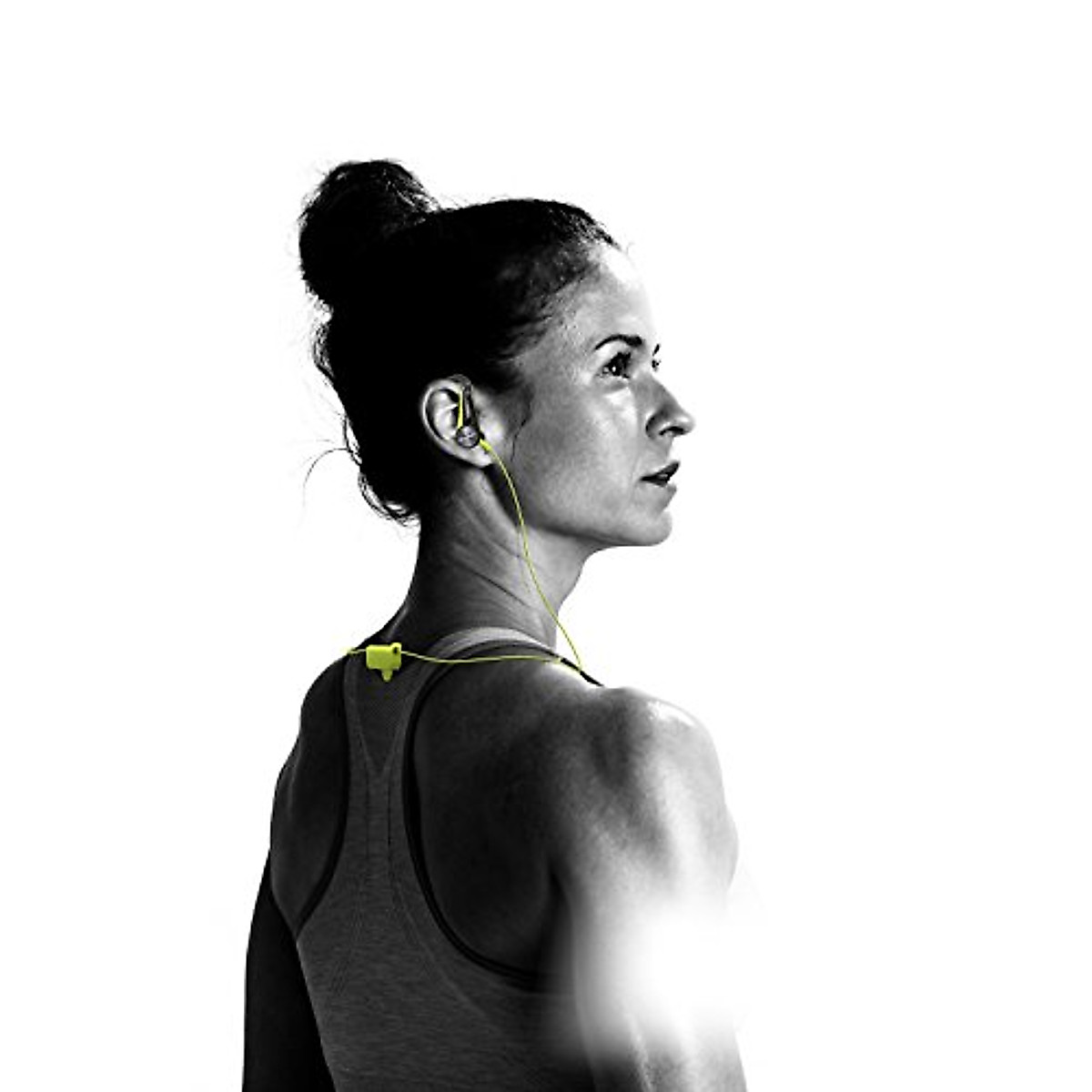 Pioneer Wireless Sweat-Resistant Sports Earphones, Yellow SE-E7BT(Y)