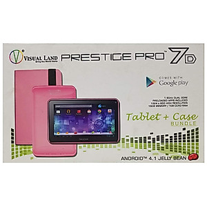 Visual Land Prestige Pro ME-7D-16GB-PNK 7" Tablet 16GB Memory Dual Core