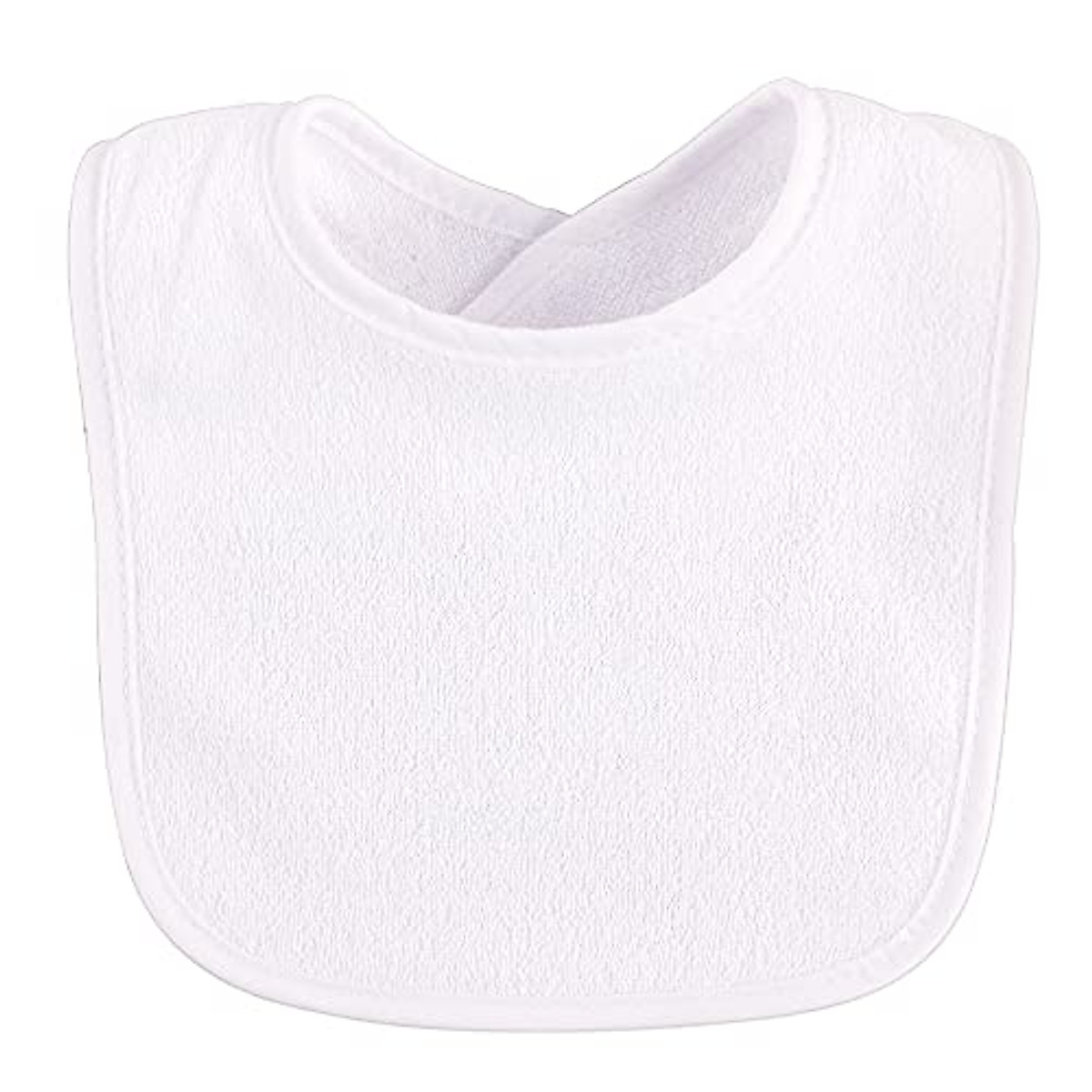 Hudson Baby Unisex Baby Cotton and Polyester Bibs, Moon And Back, One Size