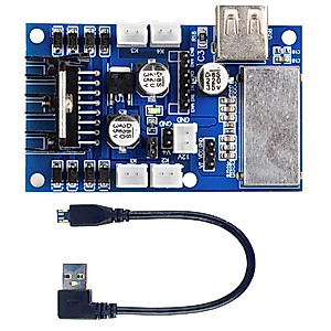 OSOYOO 4WD L298N Motor Driver Board Dual H Bridge DC JST Connectors for Robotic Smart Car for Arduino Rapsberry Pi 3 3b 4b