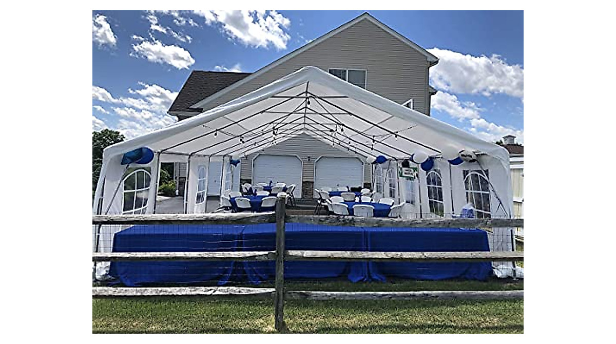 Heavy Duty 20'X32' Party Tent - Waterproof Galvanized Canopy