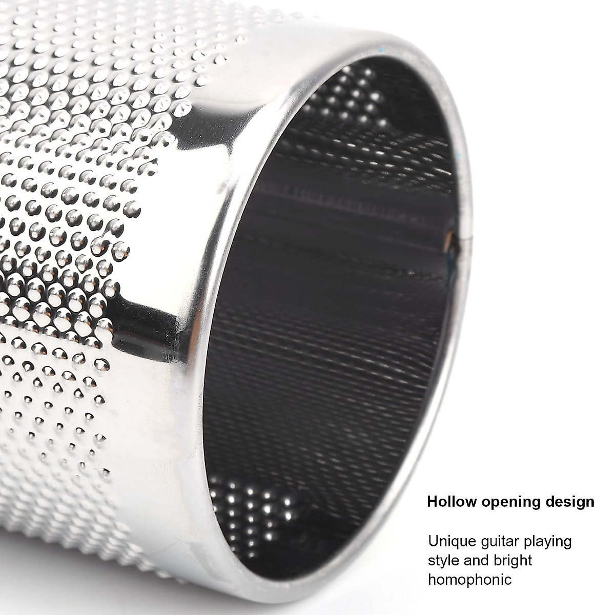 Guiro Shaker with Scraper 4x12in Type A Metal Guiro Shaker Percussion Instrument Music Teaching Aids