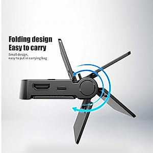 Switch HDMI Dock, Foldable Switch HDMI Docking Station, Portable TV Dock for Switch/Switch OLED with Screen Switch Button, USB C Power Input and USB 3.0 Port