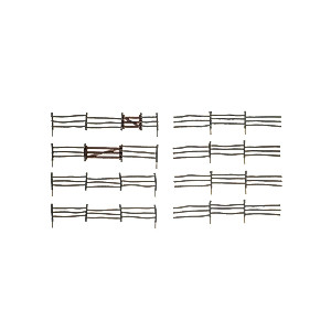 Woodland Scenics A2981 HO Log Fence