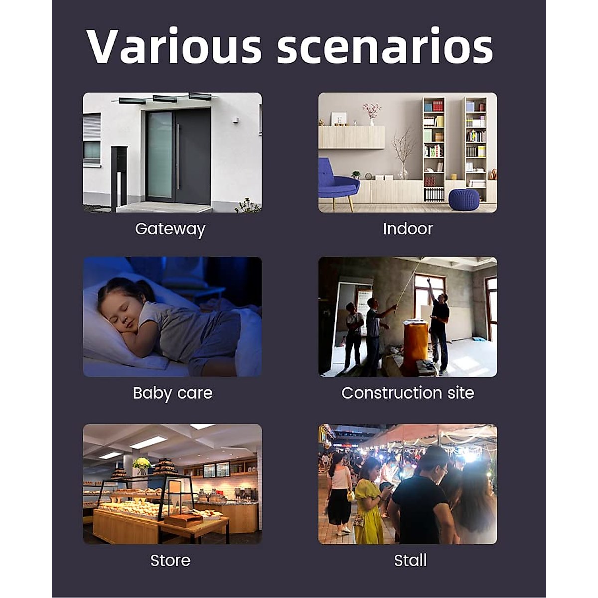Newfun Mini WiFi Wireless Spy Camera- Hidden Camera with Audio 1080p Cam with Night Vision, Motion Detection, Remote Viewing for Security with iOS,Android Phone App, Suitable for Home Office Cameras
